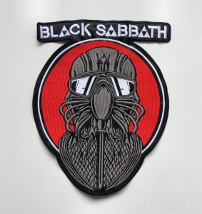 BLACK SABBATH - Mask -- Embroidered Backpatch